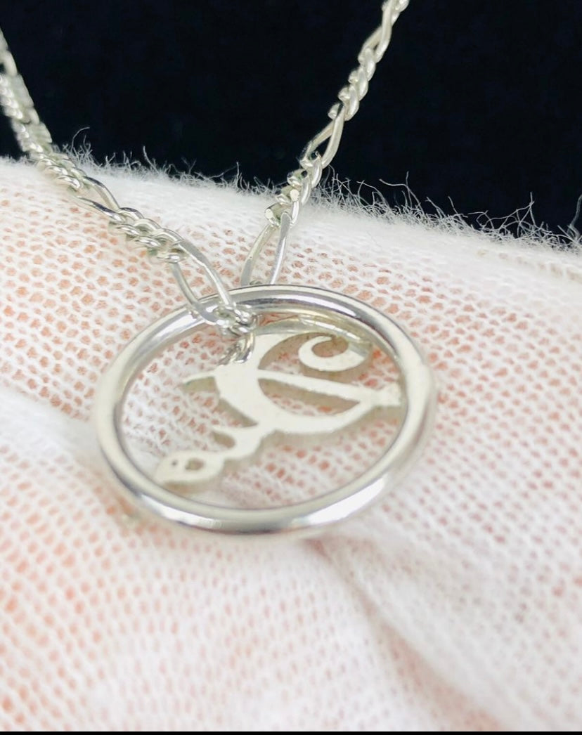 Dior Cursive Logo Necklace – PH-ARCHIVE