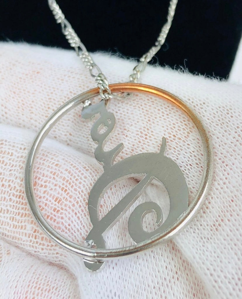 Dior Cursive Logo Necklace – PH-ARCHIVE